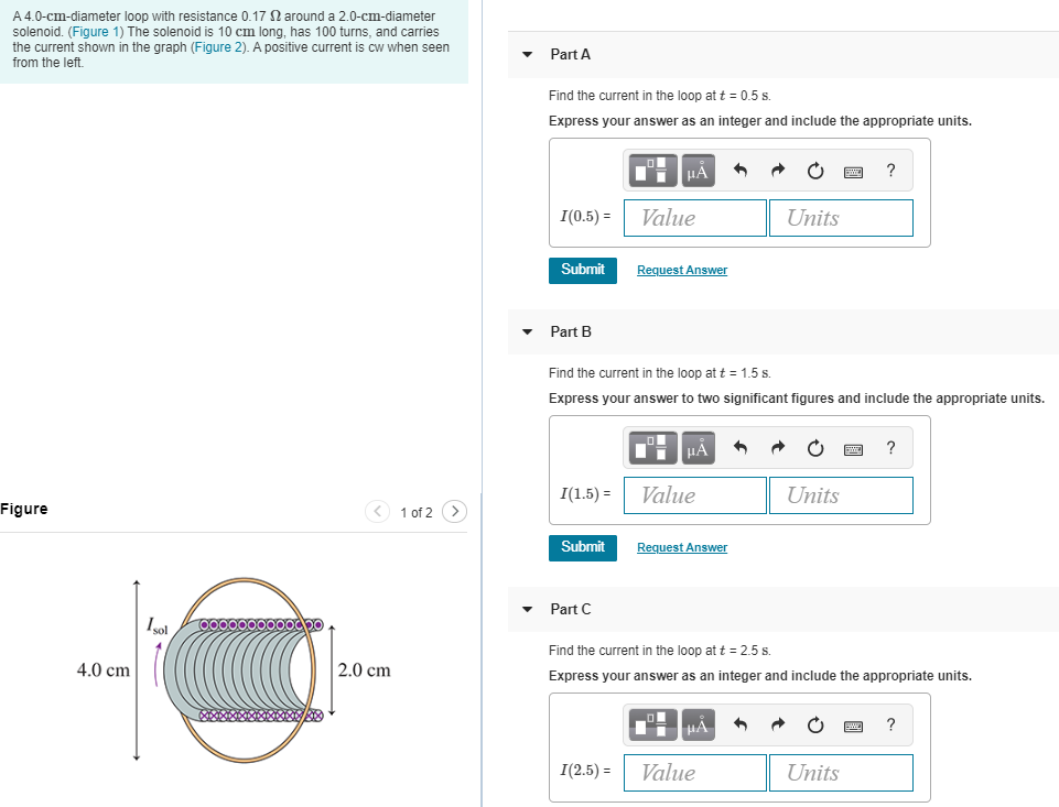 Solved A 4.0-cm-diameter loop with resistance 0.17 N around | Chegg.com