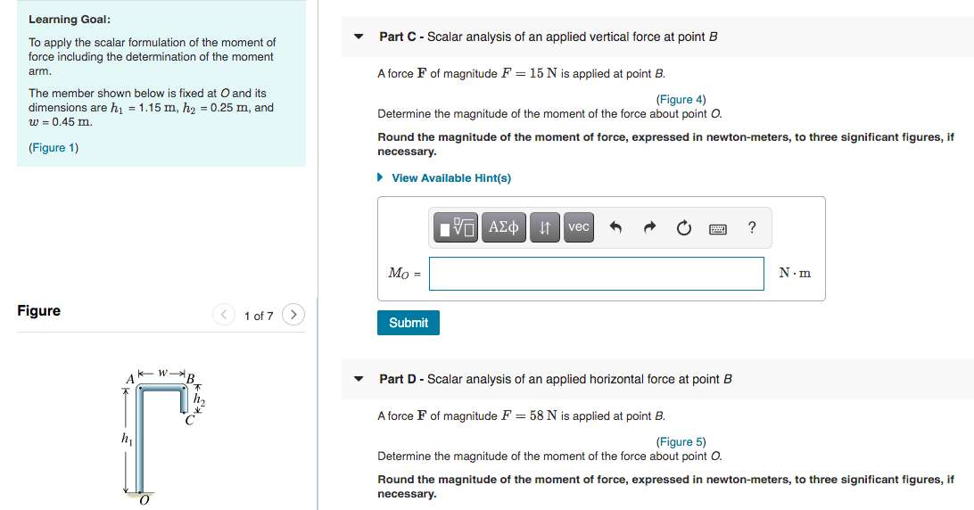 Solved Learning Goal: To apply the scalar formulation of the | Chegg.com