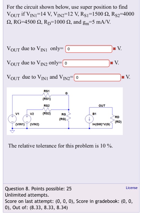 Solved I thought using superposition that when evaluating | Chegg.com