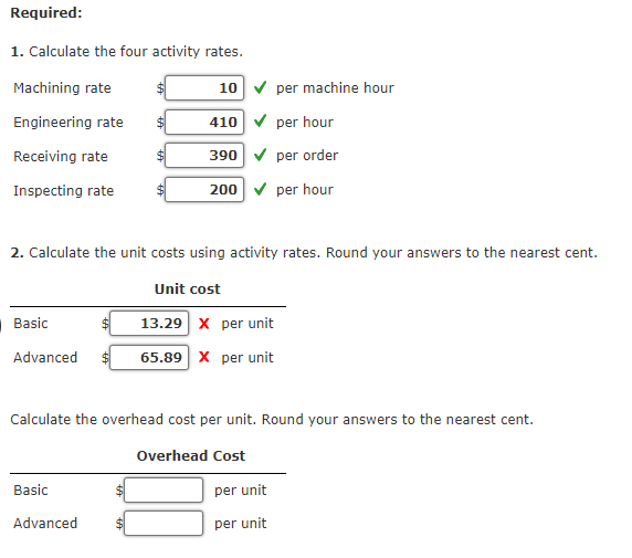 Solved \begin{tabular}{lrrr} & Basic & Advanced & Total \\ | Chegg.com