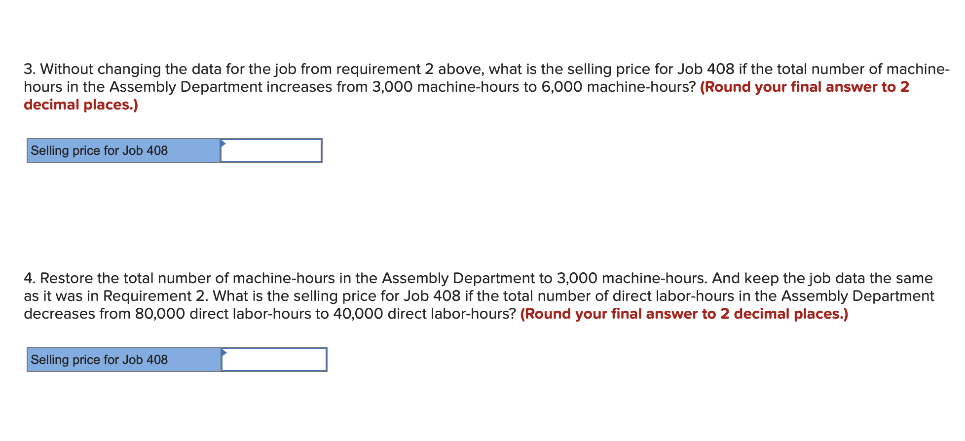Solved PLEASE ANSWER PART 2 ONLY Chapter 2: Applying Excel: | Chegg.com