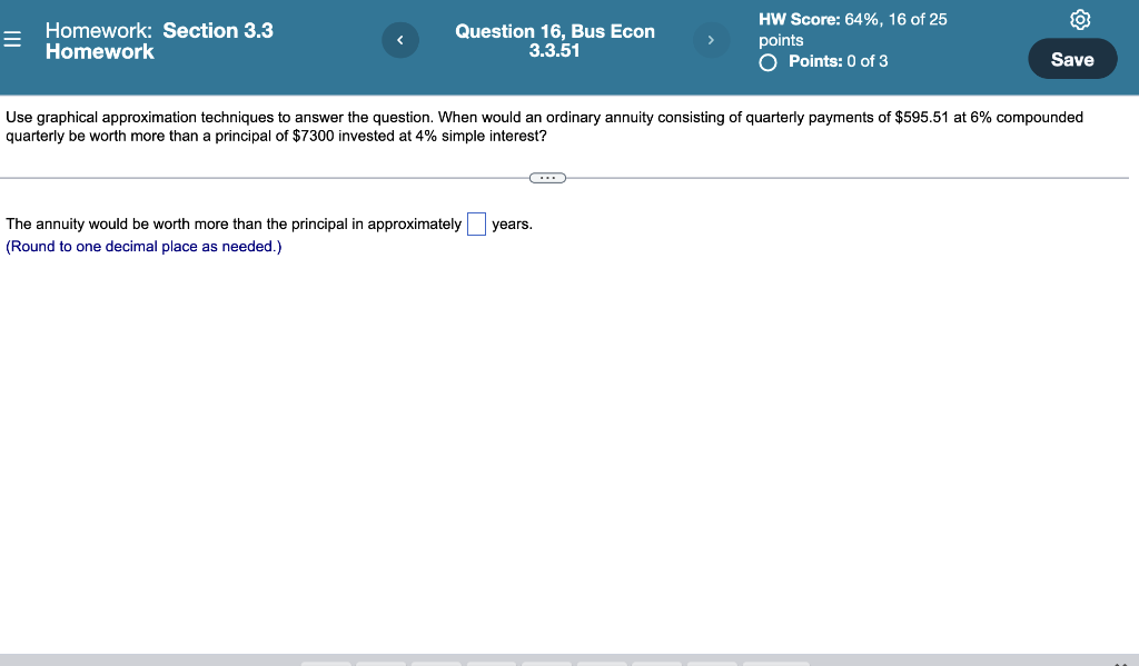 Solved Homework Section 3 3 Homework Question 16 Bus
