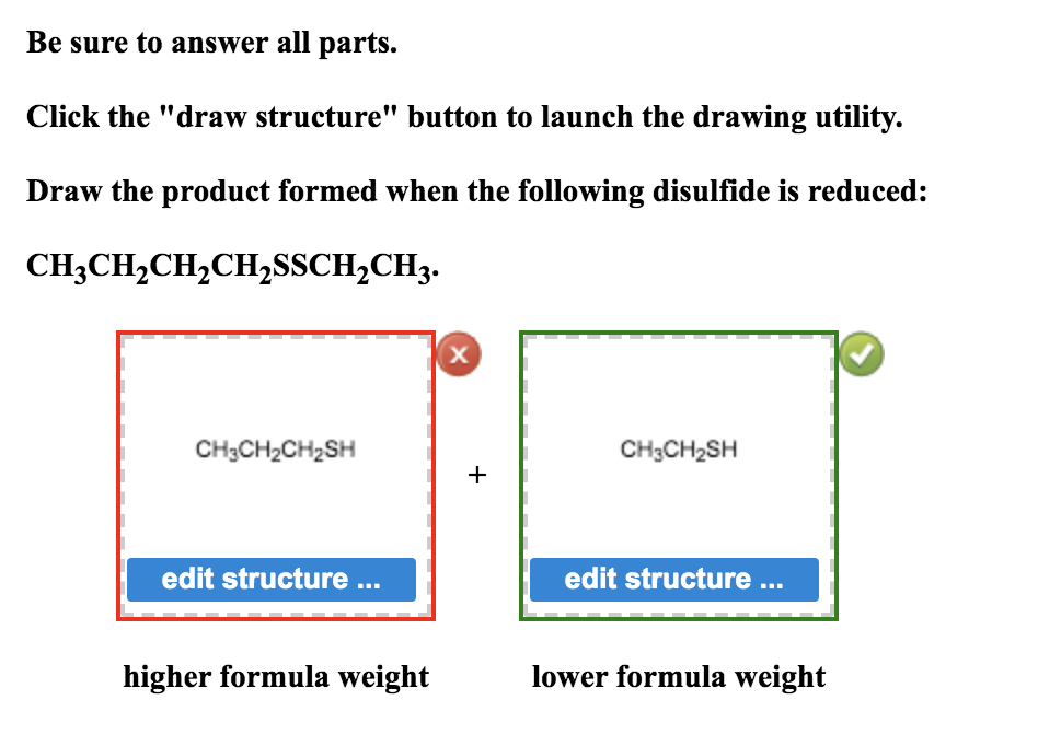 Solved Be sure to answer all parts. Click the "draw | Chegg.com
