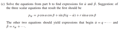 Solved Define the Euler angles in a 321 rotation from F1 to | Chegg.com