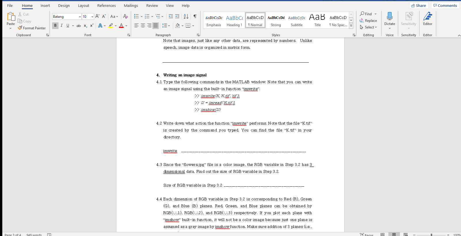 Solved File Home Insert Design Layout References Mailings | Chegg.com