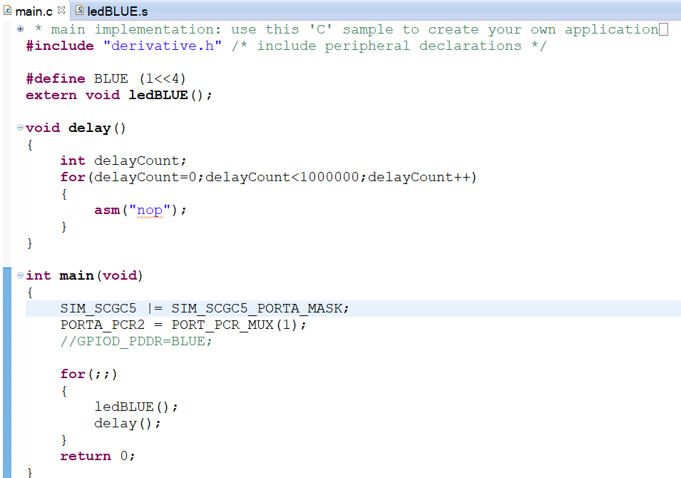 Solved Below is my screenshot for the Main.c file and the | Chegg.com