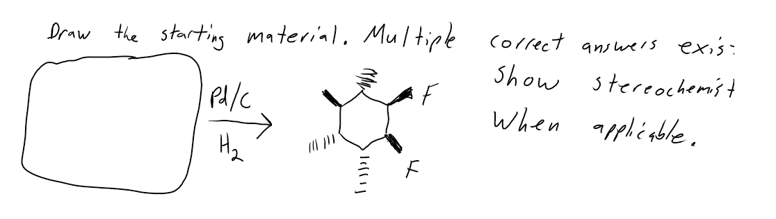 Solved Draw the starting material. Multiple correct answers | Chegg.com
