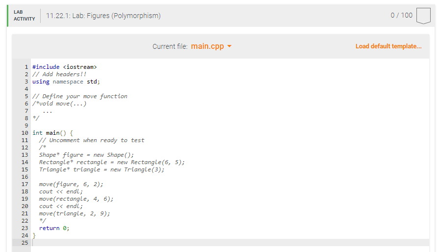 Solved In This Exercise You Will Work With 3 Classes 