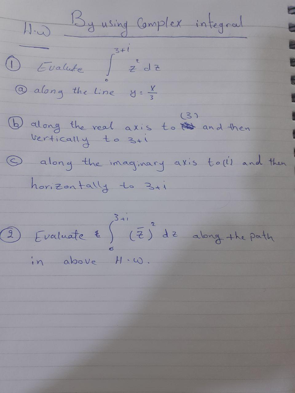 Solved By using complex integral 3+1 Evalute 2 dz а a @ | Chegg.com