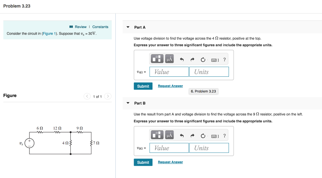 Solved Problem 3.23 ReviewI Constants Part A Consider the | Chegg.com