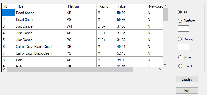 Hello I need help with visual basic. I'm having | Chegg.com