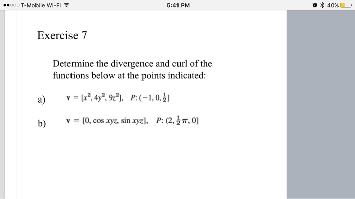 Solved Determine the divergence and curl of the functions | Chegg.com