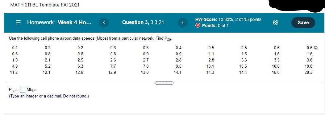 Solved MATH 211 BL Template FAI 2021 = Homework: Week 4 | Chegg.com