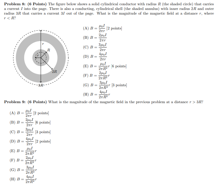 Solved Problem 8: (6 Points) The figure below shows a solid | Chegg.com