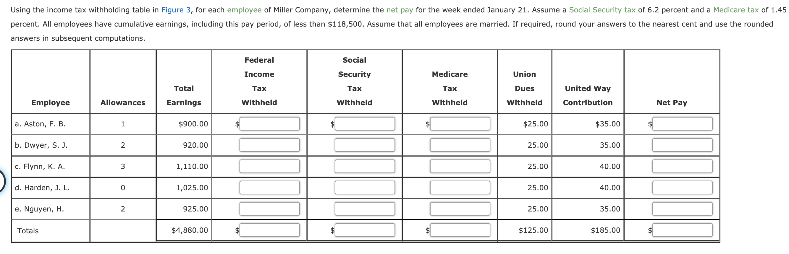 Solved 2016 Federal Income Tax Withholding Table For Married Chegg Solved 2016 Federal Income Tax Withholding Table For Married Chegg