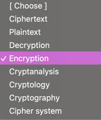 Solved Matching the definition and the terminology. Making | Chegg.com