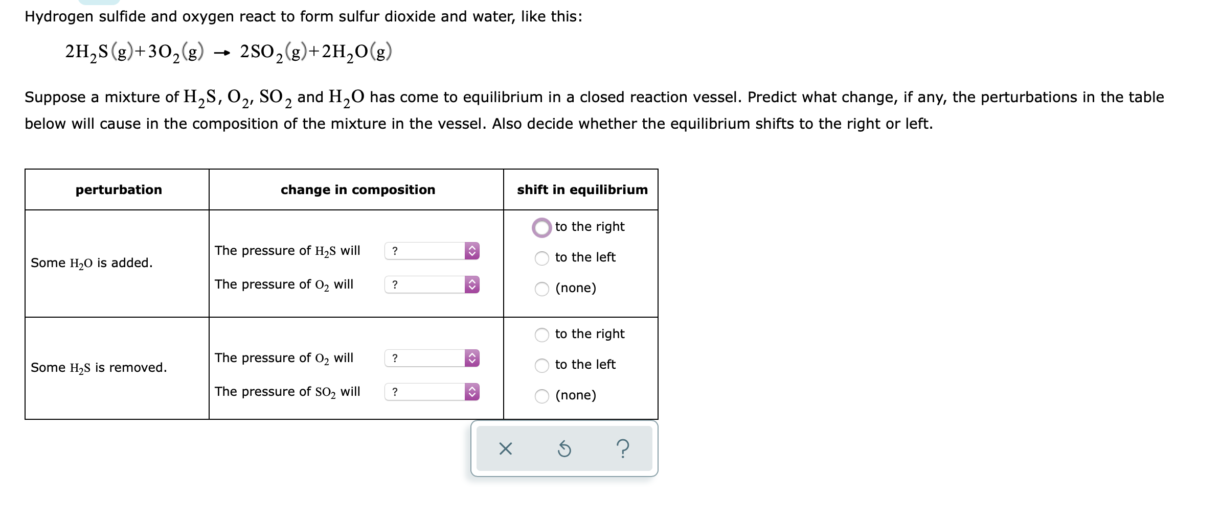 Solved Hydrogen sulfide and oxygen react to form sulfur | Chegg.com