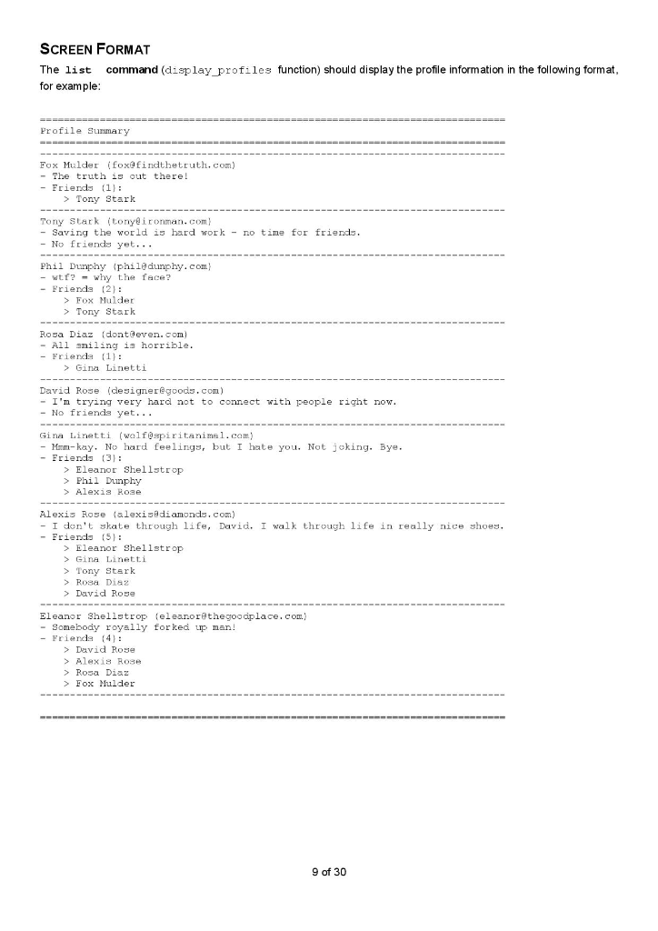 Solved INTRODUCTION This document describes the programming | Chegg.com