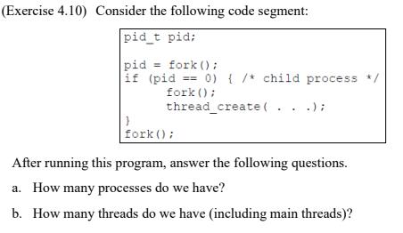 Solved Exercise 4.10) Consider the following code segment: | Chegg.com