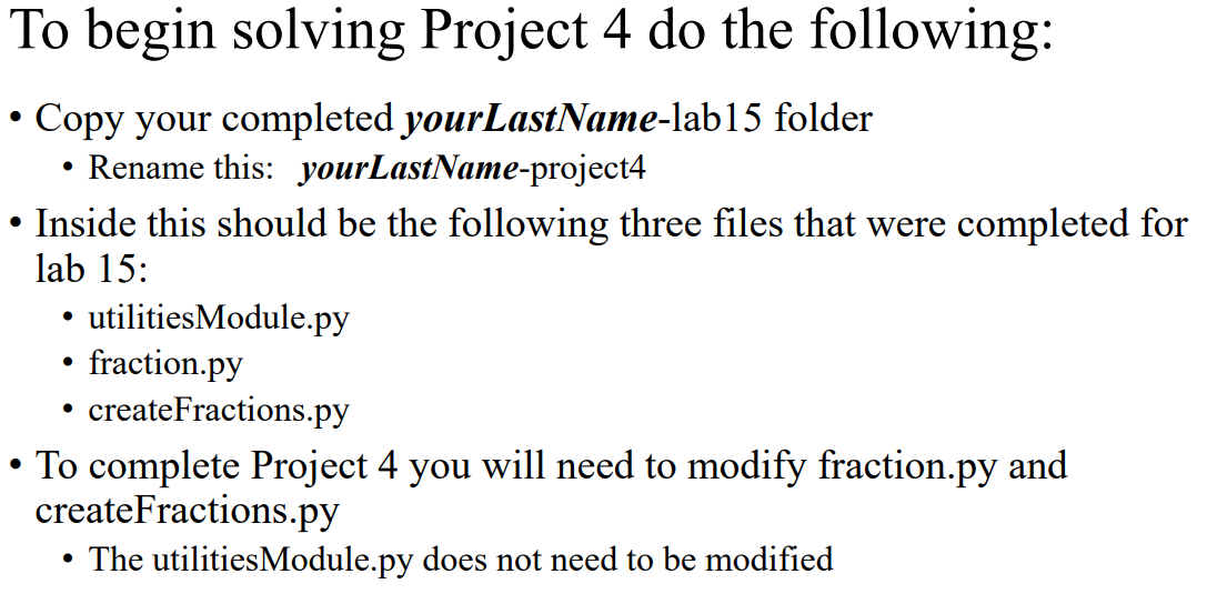 Solved - Gain additional experience with Object Oriented | Chegg.com