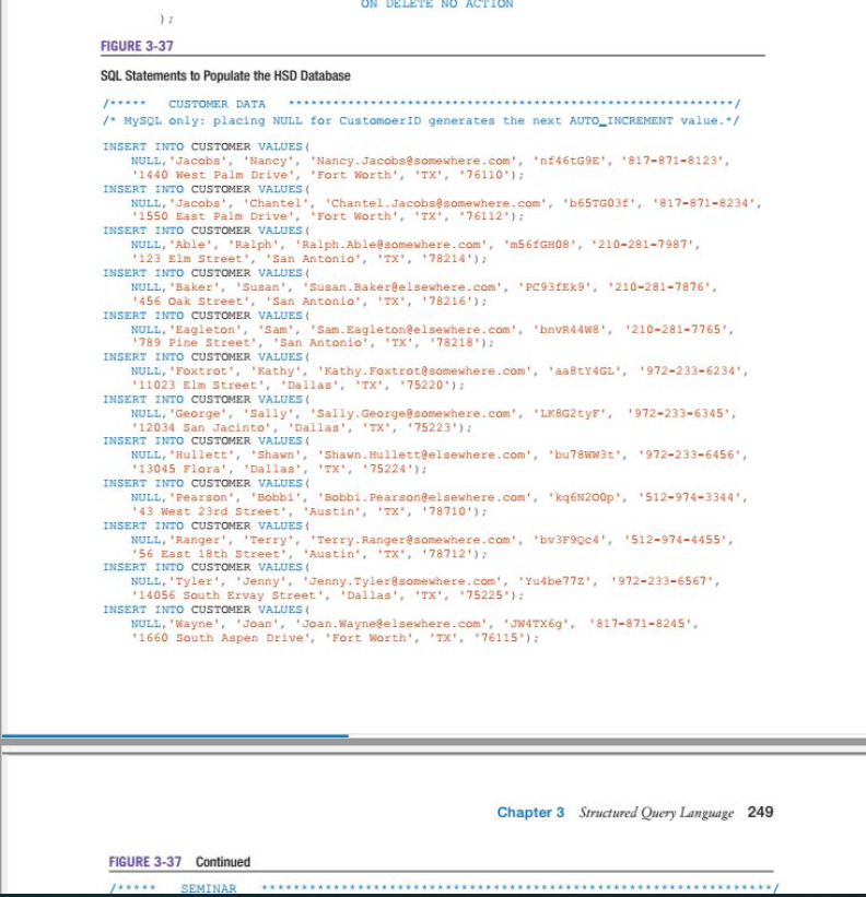 I need the correct answer to the question in SQL | Chegg.com