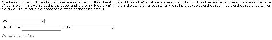 Solved A certain string can withstand a maximum tension of | Chegg.com