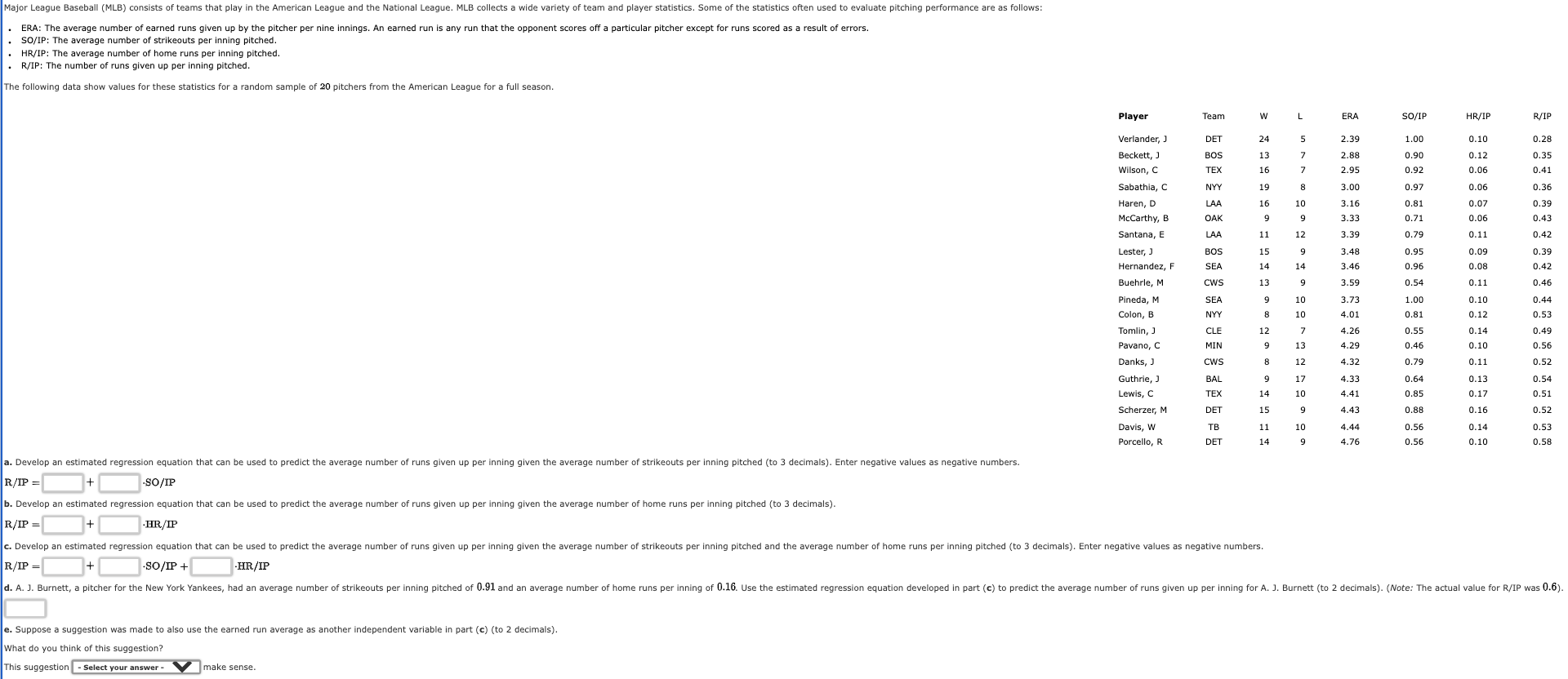 Solved Major League Baseball (MLB) consists of teams that | Chegg.com