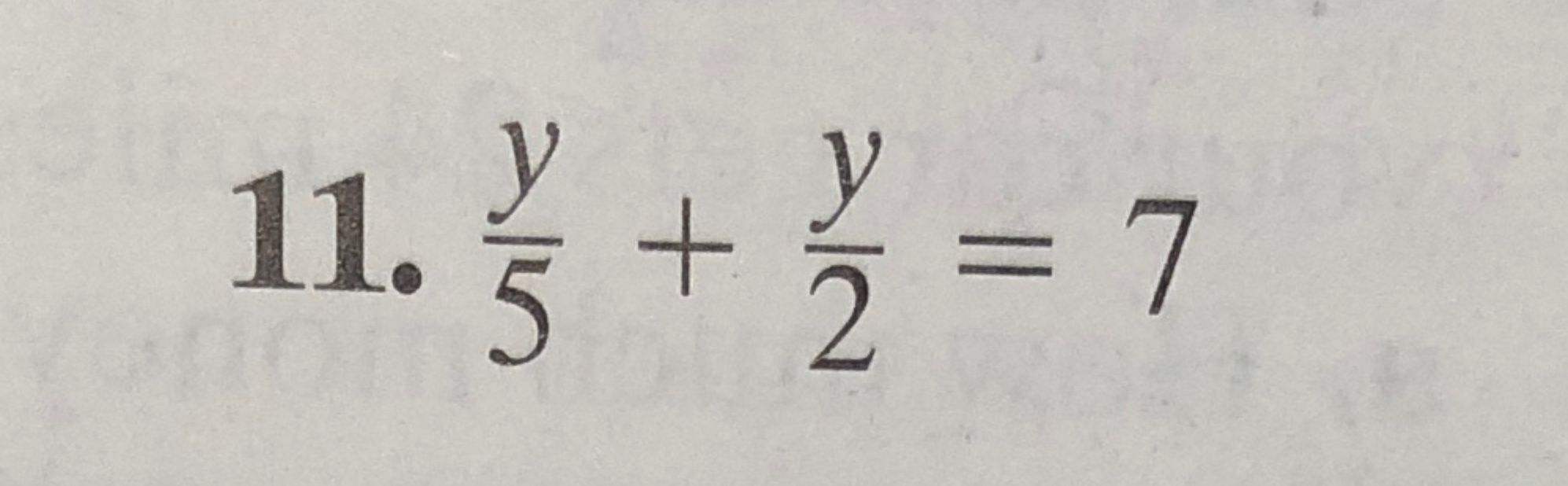 Solved y5+y2=7 | Chegg.com
