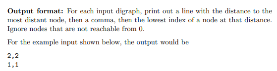 Solved Python and using Sys.Stdin only thanks Python and | Chegg.com