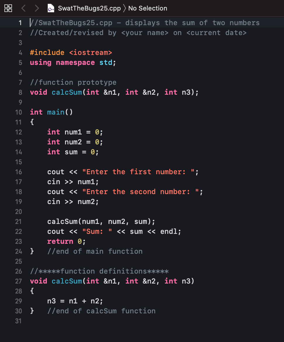 Solved Follow the instructions for starting C++ and viewing | Chegg.com
