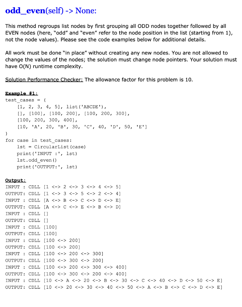 Solved RESTRICTIONS: Cannot use any built-in Python data | Chegg.com