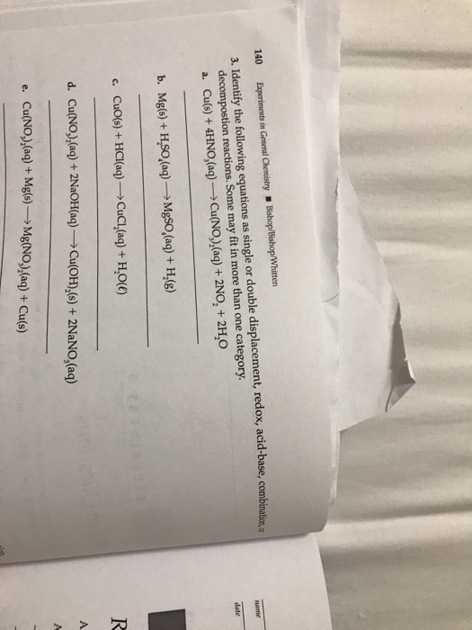 Solved Following The Procedure Described In This 