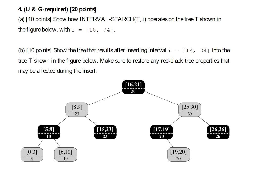 Solved 4. (U \& G-required) [20 points] (a) [10 points] Show | Chegg.com