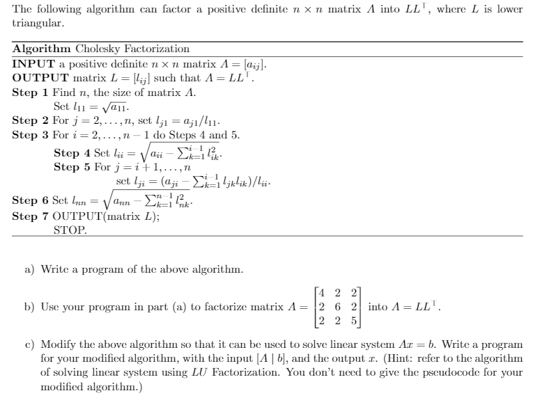 Solved Please Use Matlab To Solve The Questions Please Post