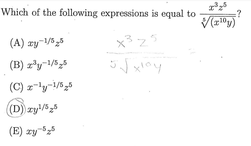 Solved Which of the following expressions is equal to | Chegg.com