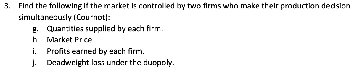 Solved Complete the following: You are given the following | Chegg.com