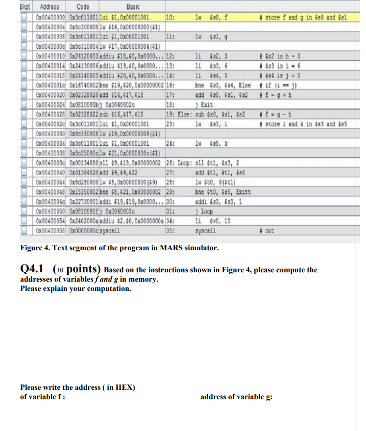 Solved A good student compiled manually C-code shown in | Chegg.com