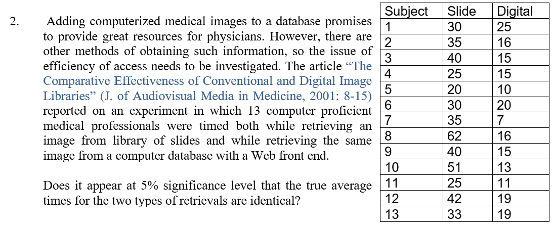 Solved 2. Subject Adding computerized medical images to a | Chegg.com
