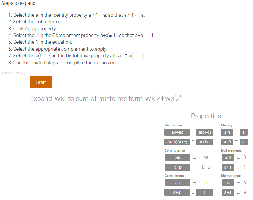 Solved order to use the properties given | Chegg.com