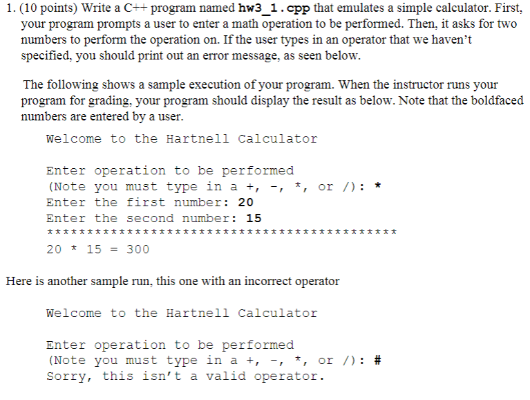 Solved The program needs to stop running when I give it an | Chegg.com