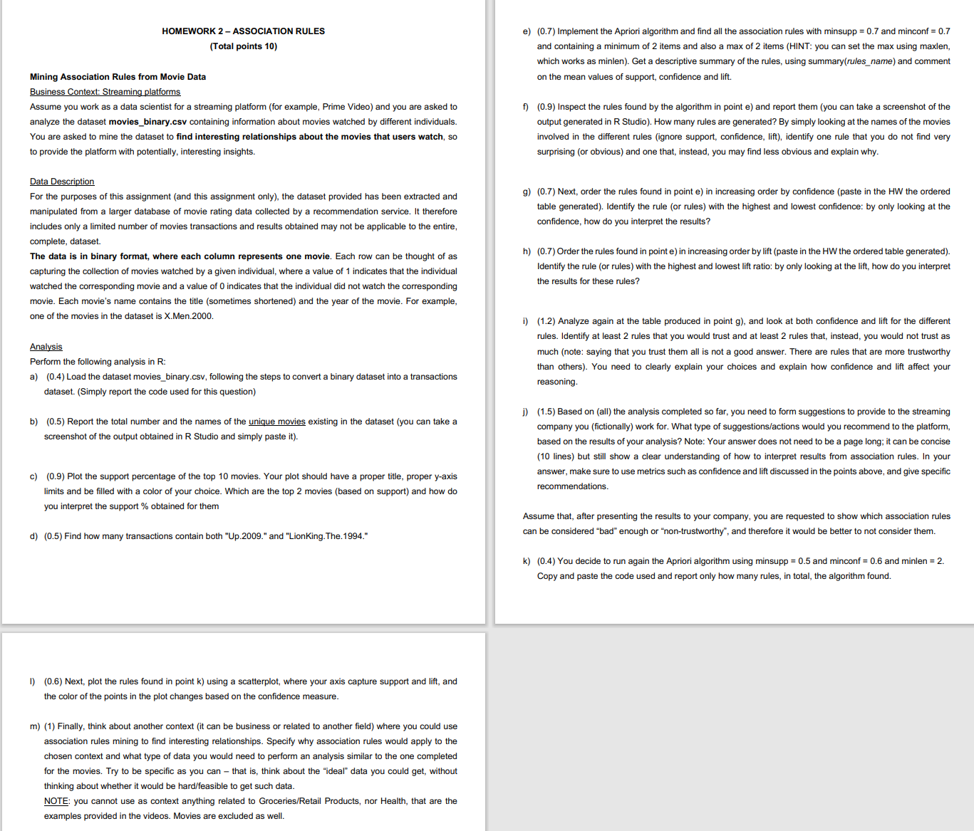 Solved Perform the following analysis in R:a) (0.4) ﻿Load | Chegg.com