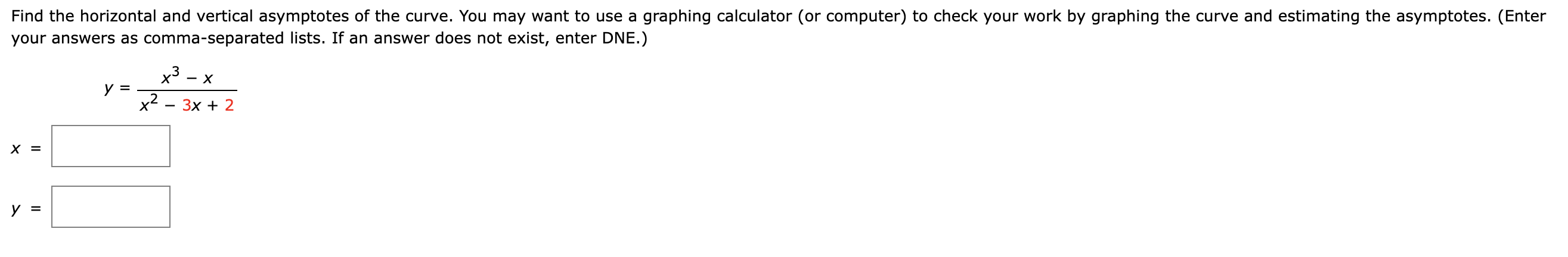 Solved your answers as comma-separated lists. If an answer | Chegg.com