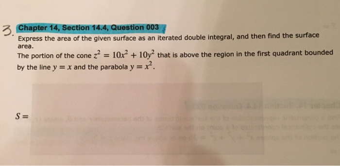 Calculus III How would you draw the graph | Chegg.com