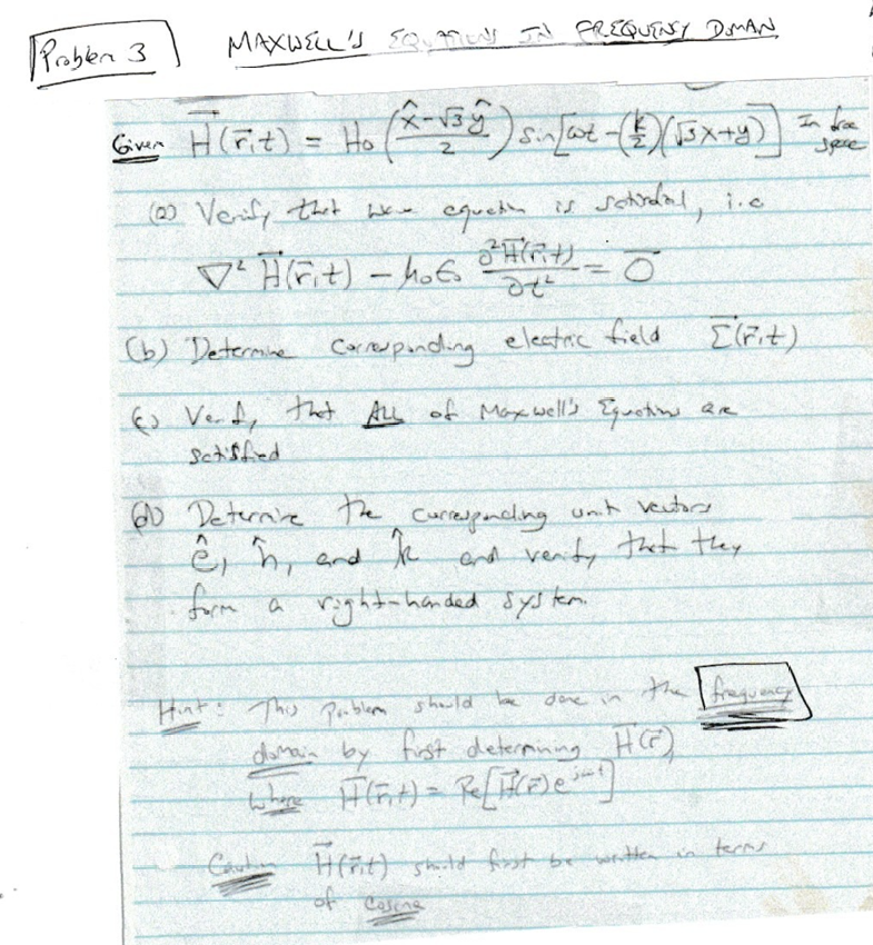 Solved Please show hand written solutions for all sections | Chegg.com