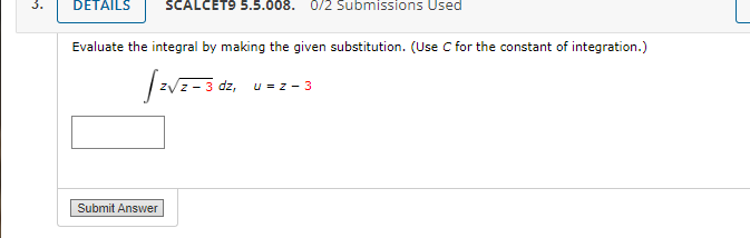 Solved Evaluate the integral by making the given | Chegg.com