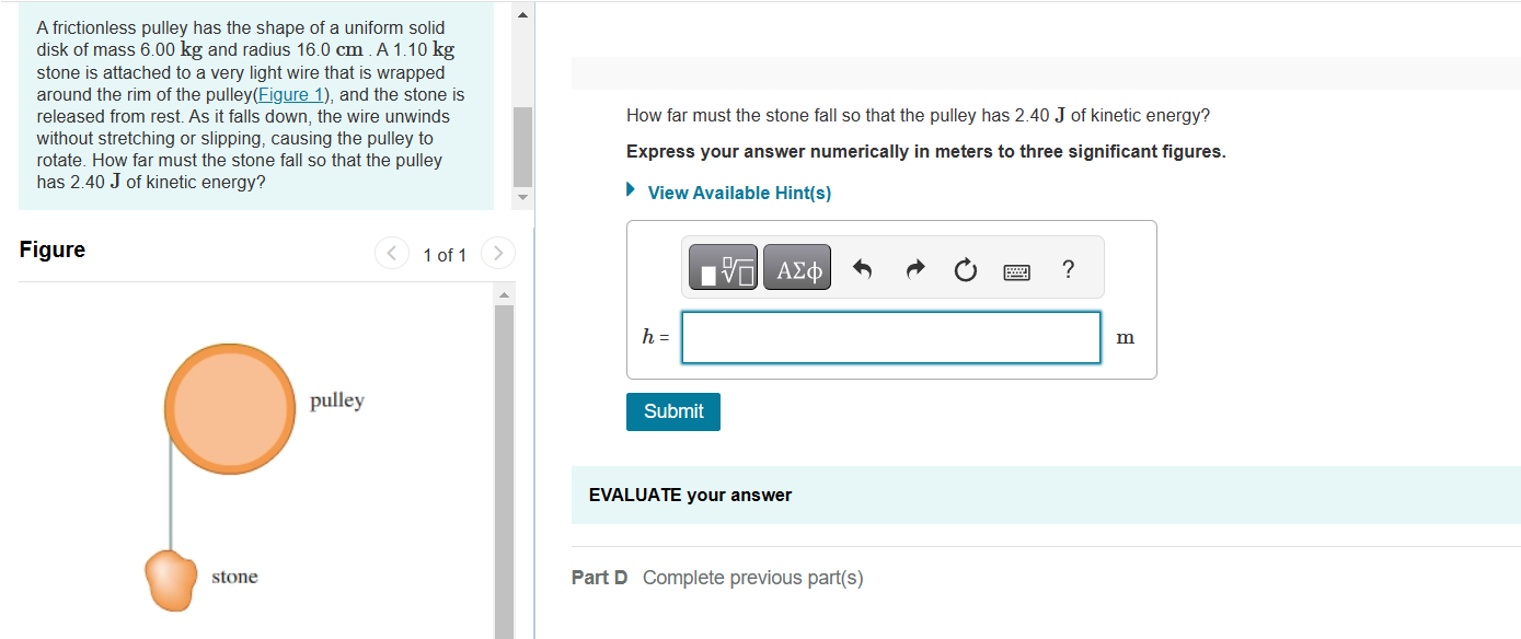 Solved Part D) To see if your results are reasonable, you | Chegg.com