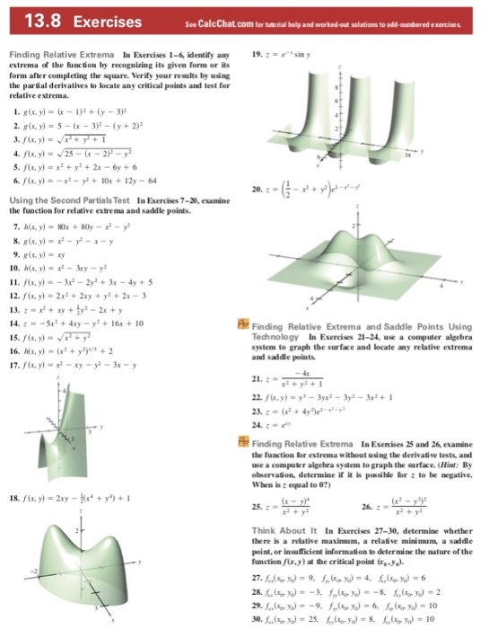 Solved See CalcChat.com for tuorial help and worked-out | Chegg.com