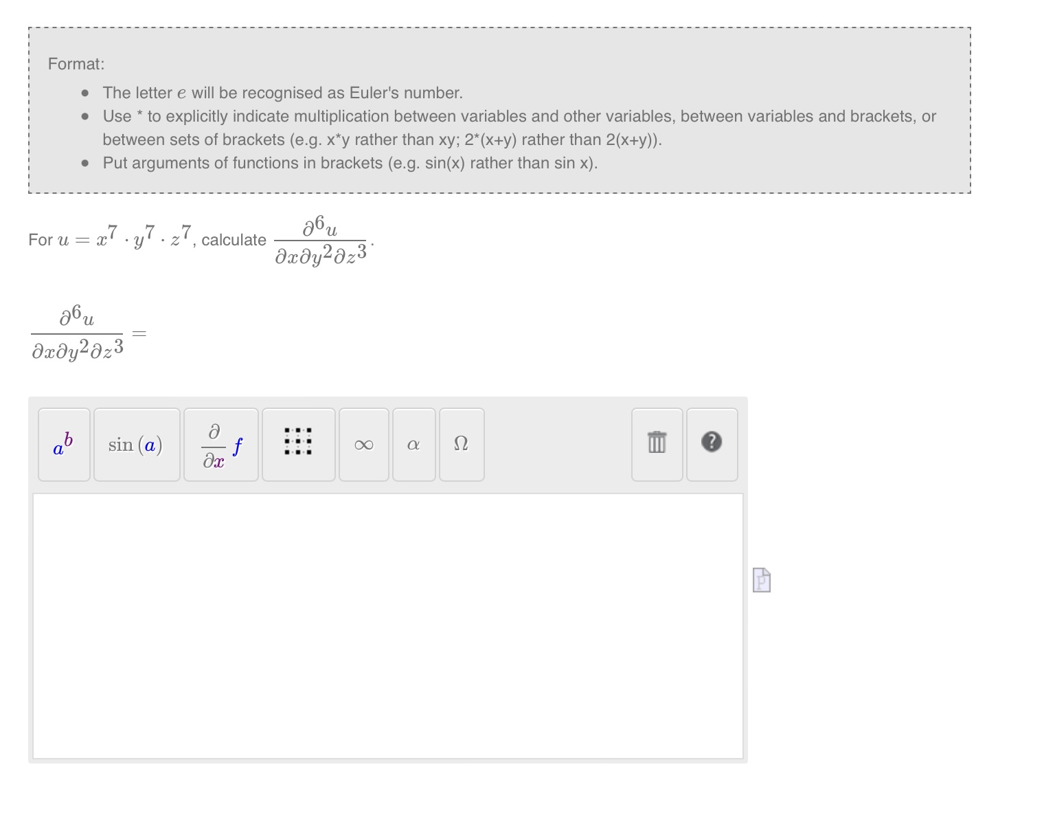 Solved Format: - The letter e will be recognised as Euler's | Chegg.com