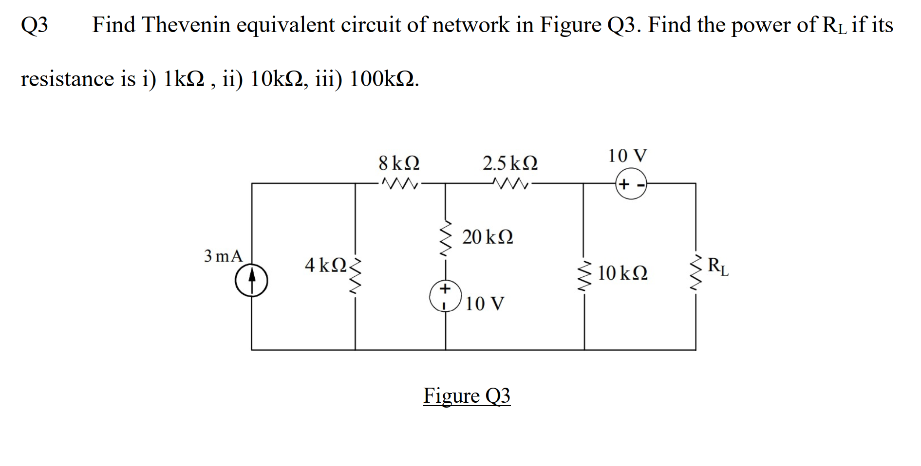 Solved Find Thevenin equivalent circuit of network in | Chegg.com