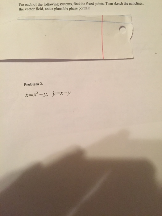 Solved For each of the following systems, find the fixed | Chegg.com